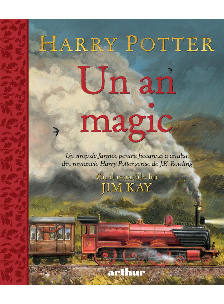 Harry Potter: Un an magic, ilustrată de Jim Kay - J.K. Rowling ...
